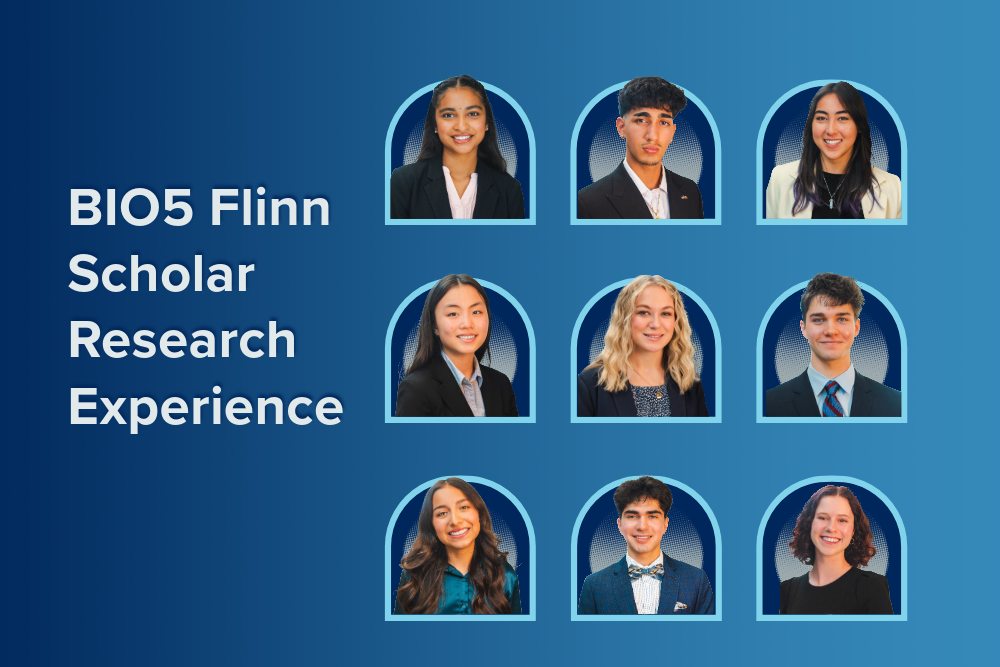 BIO5 Institute offers Flinn Scholars early research opportunities at ...